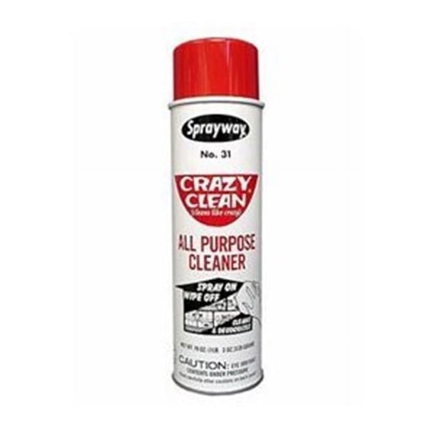 Sprayway 31 19 oz. Pale Yellow Crazy Clean All Purpose Cleaner ...