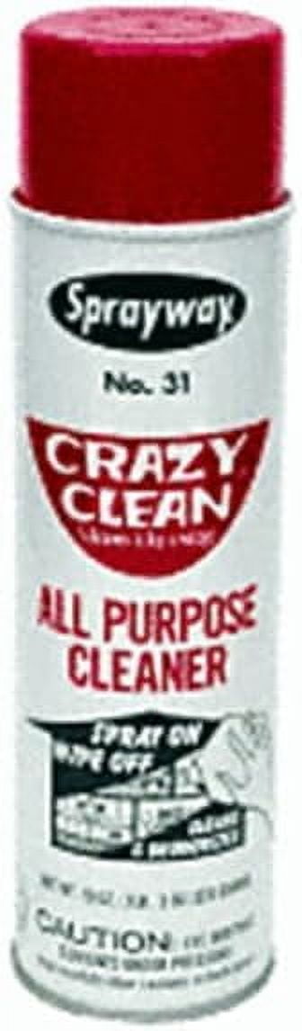 Sprayway Crazy Clean All Purpose Cleaner - 12 Cans (Case) - Walmart.com