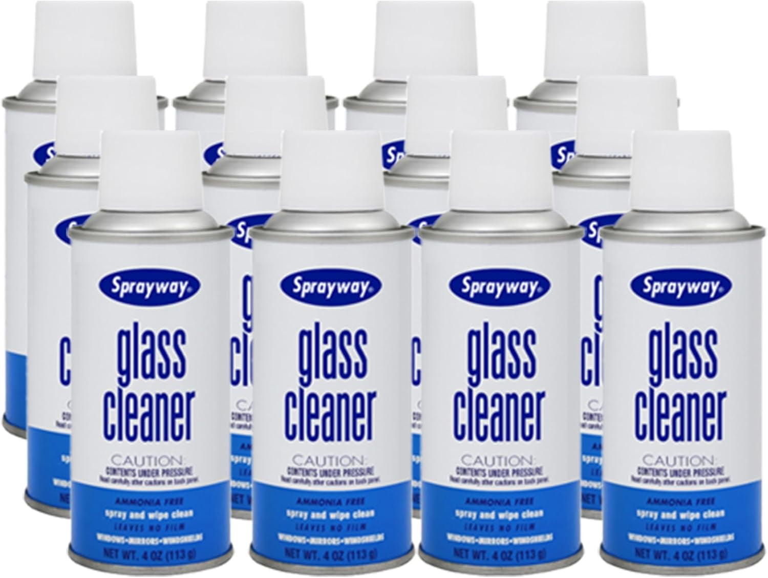 Sprayway Glass Cleaner 4OZ (12 Packs) - Walmart.com