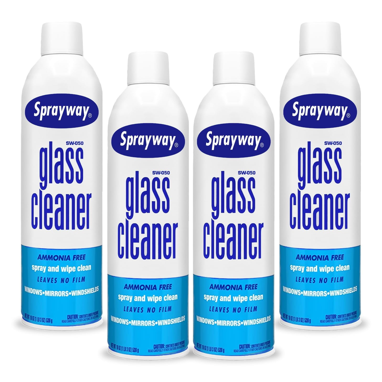 Sprayway Glass Cleaner Aerosol Spray Clean Fresh Scent - Walmart.com