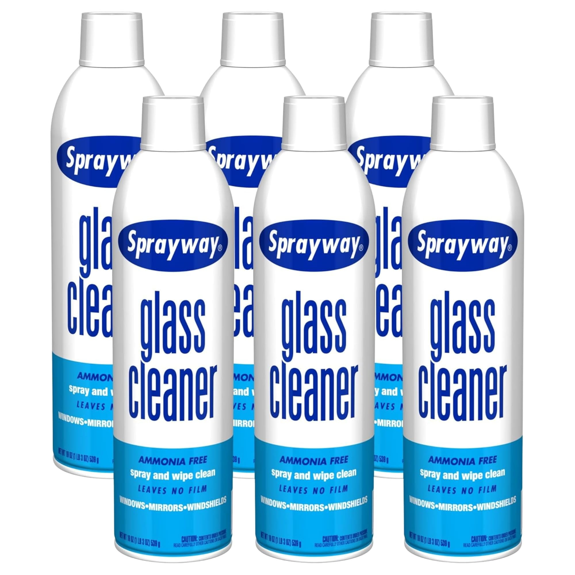 Sprayway Glass Cleaner with Foaming Spray for a Streak-Free Shine for ...