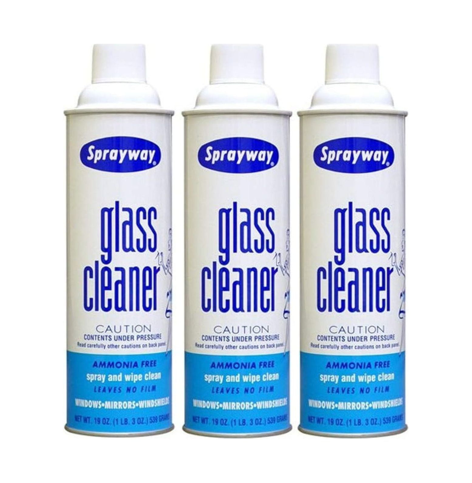 Sprayway S50 Glass Cleaner - Pack of 3 Cans - Walmart.com