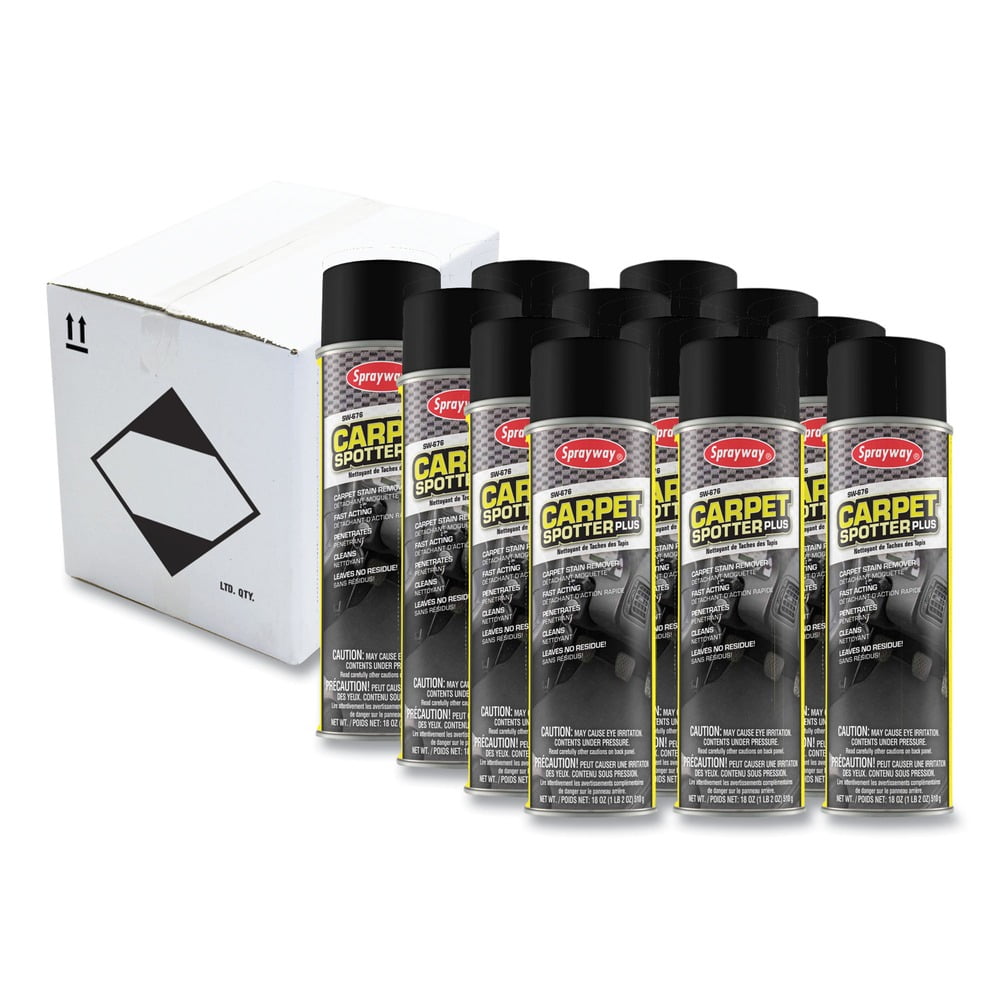 18 oz. Aerosol Spray Carpet Spotter Plus - Butyl Scent (12/Carton ...
