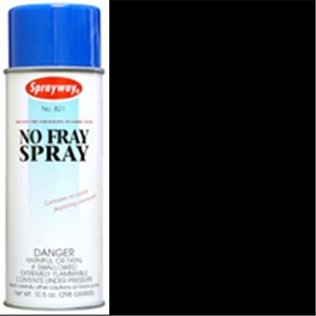 Sprayway 821 Clear No Fray Spray 10.5 oz - Eliminates Over-Edge ...