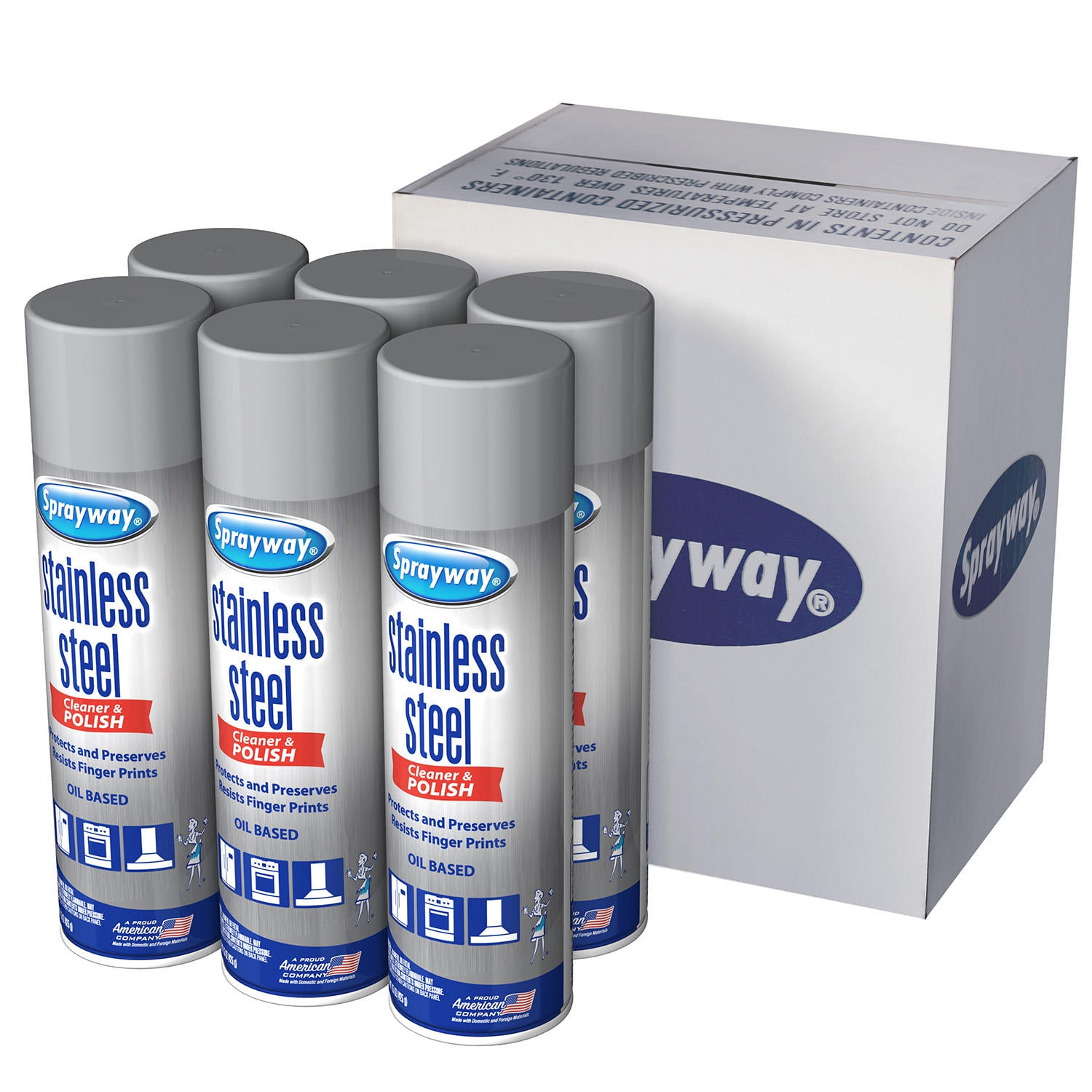 Sprayway Fridge Spray Polish: Perfect Cleaning for Stainless Steel ...