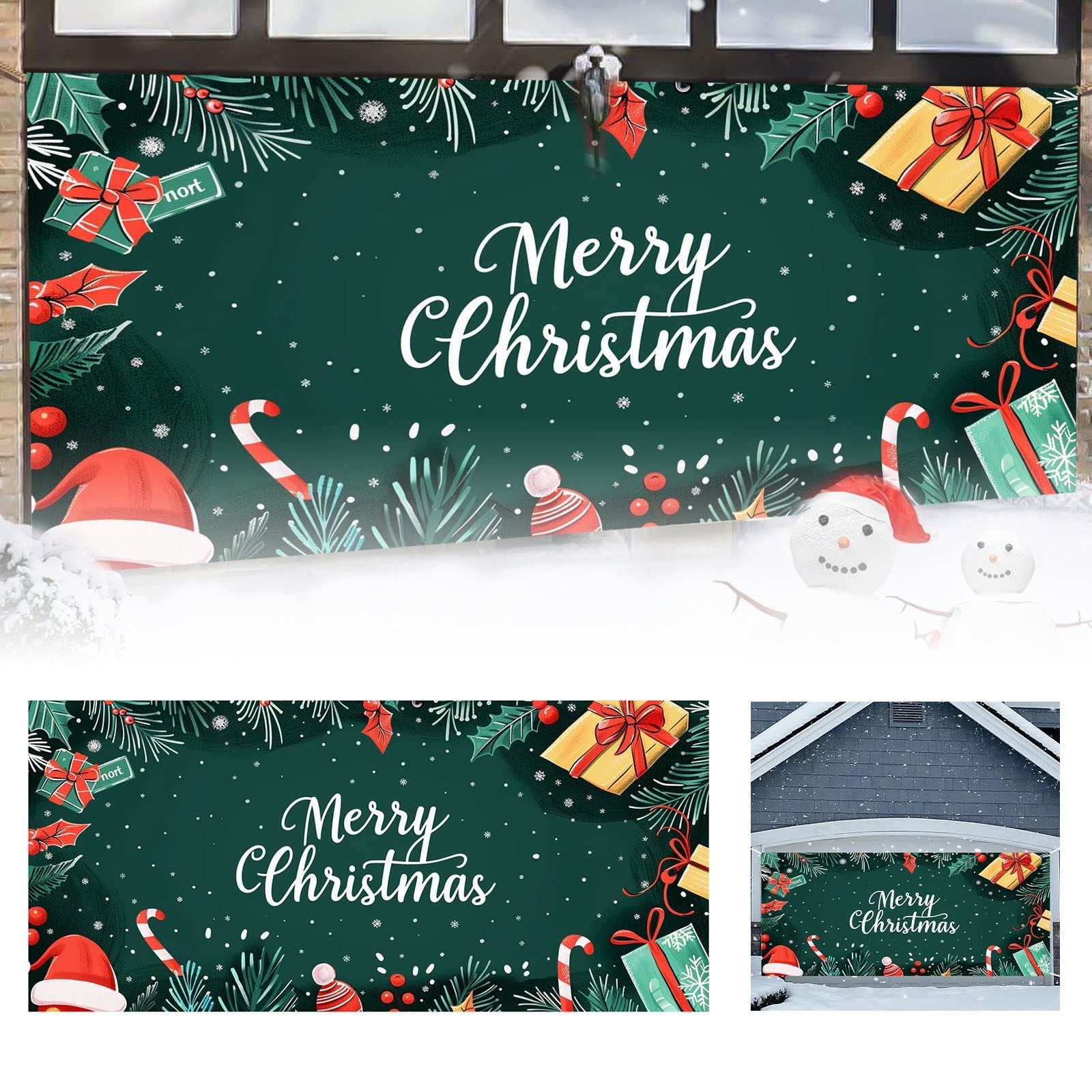 Spread Christmas Happiness With Our Stunning Garage Banner The Festive In Your Home! Garden ...
