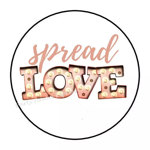 Spread Love Sticker Party Favors Sticker Envelope Seals Labels Stickers ...