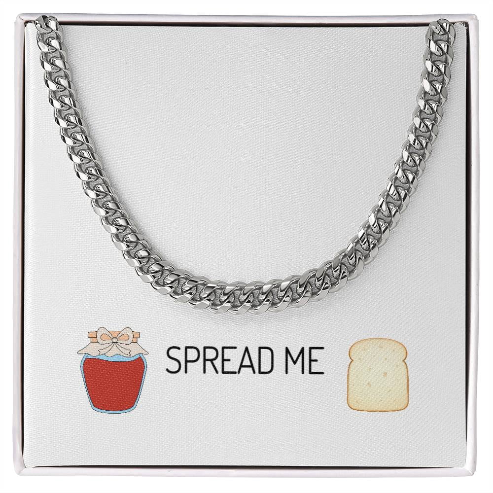 Spread Me - Chain Link Neckwear With Message Card & Luxury Gift Box ...
