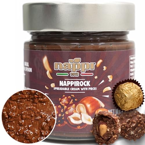 Spreadable Crunchy Hazelnut Chocolate Spread, 8.5 oz (240 g), Nocciola ...