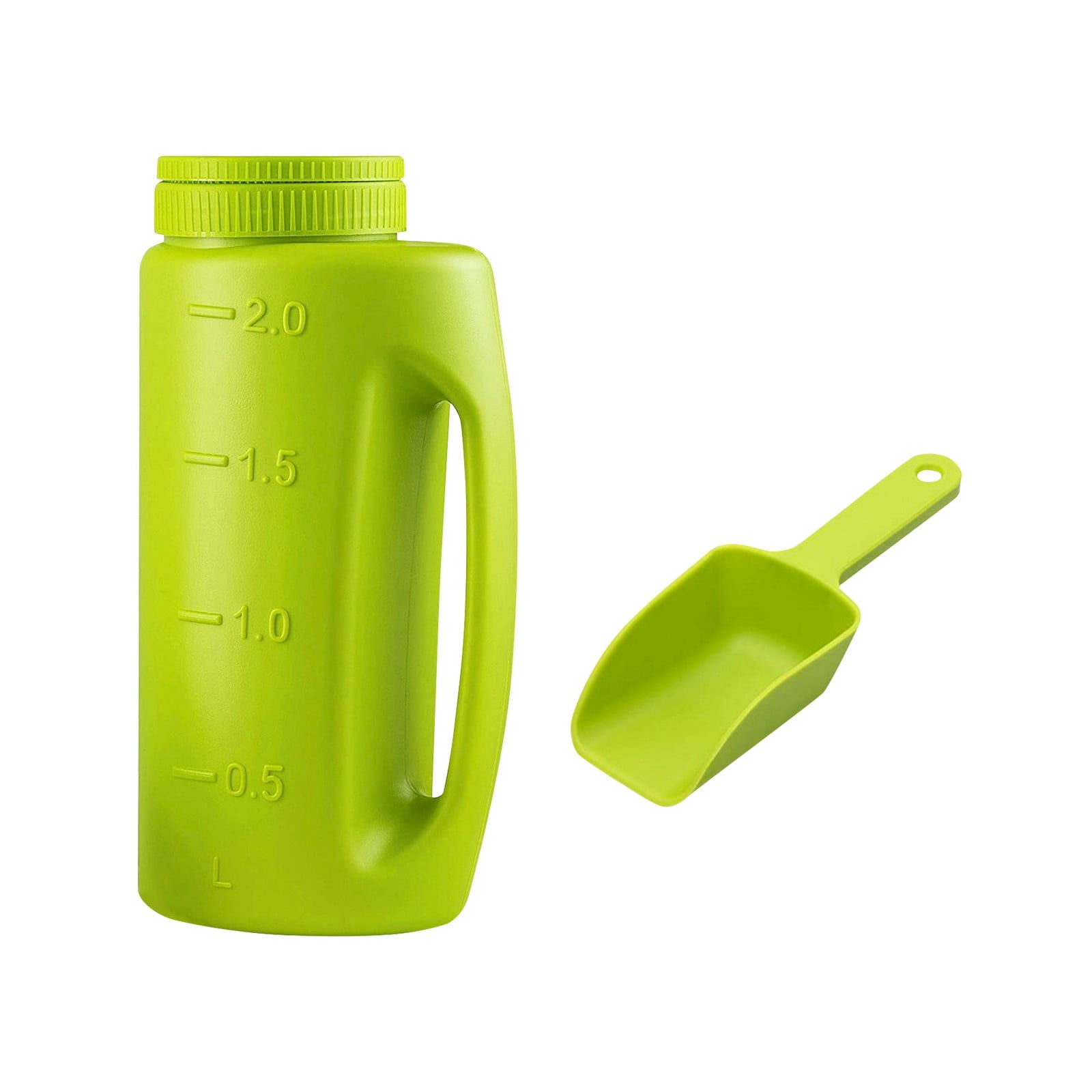 Spreader Shaker Salt Seed Spreader for Seeds 2L Ice Melt Tool Garden ...