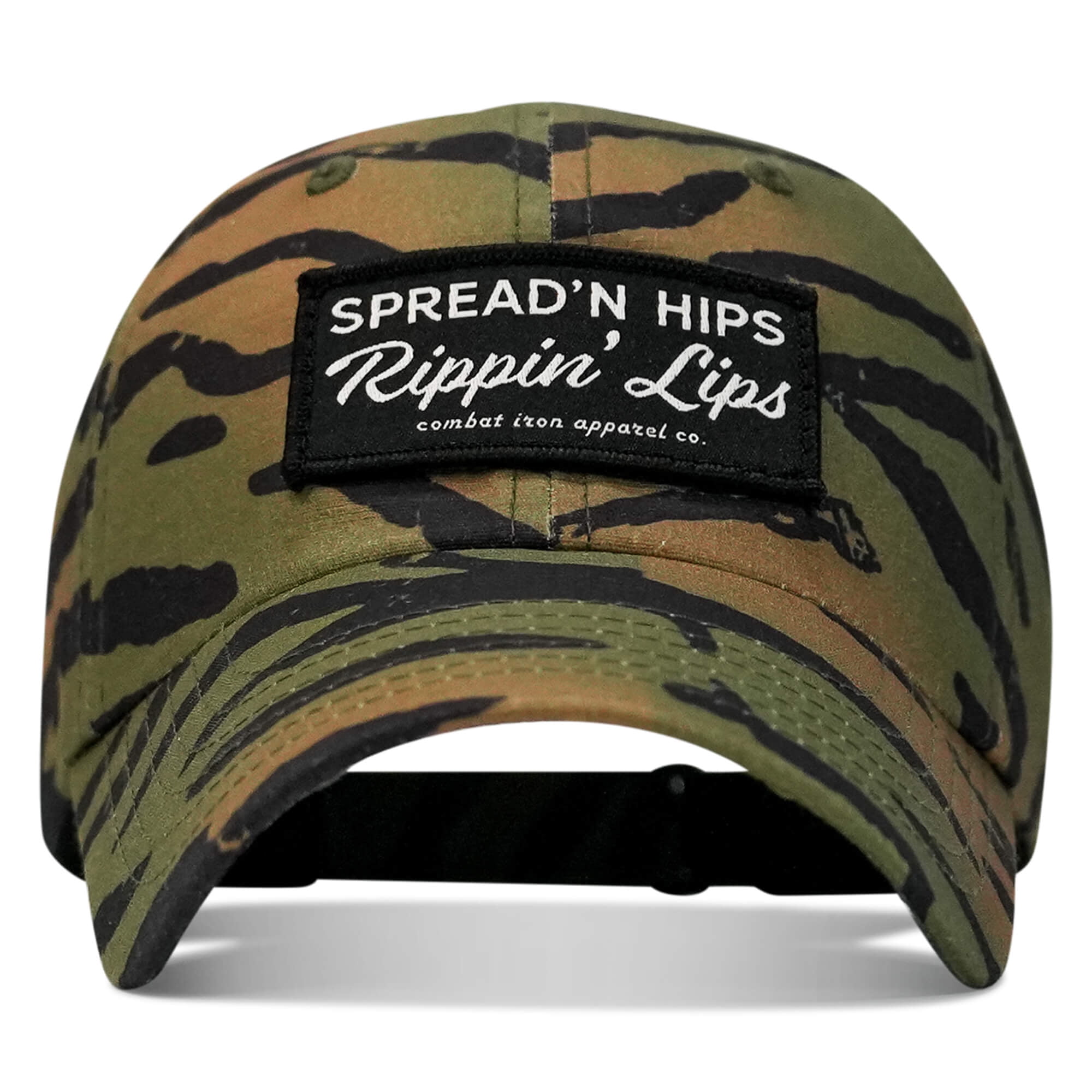 Spreadin' Hips And Rippin' Lips Low Profile Ripstop Hat Jungle Camo ...
