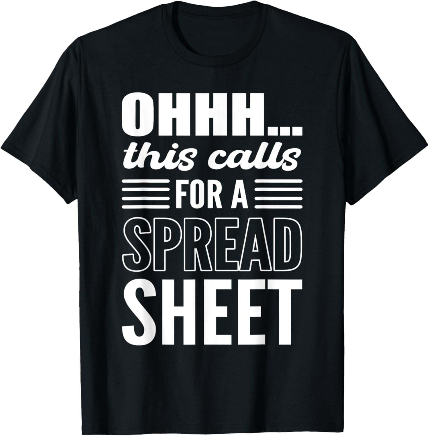 Spreadsheet Crafter Spreadsheet Calculate Spreadsheet T-Shirt100% pure ...