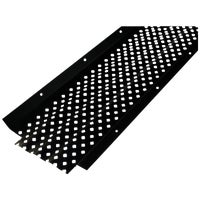 Sprectra Pro Select Armour Shield 5 In. x 4 Ft. Black Aluminum Gutter ...