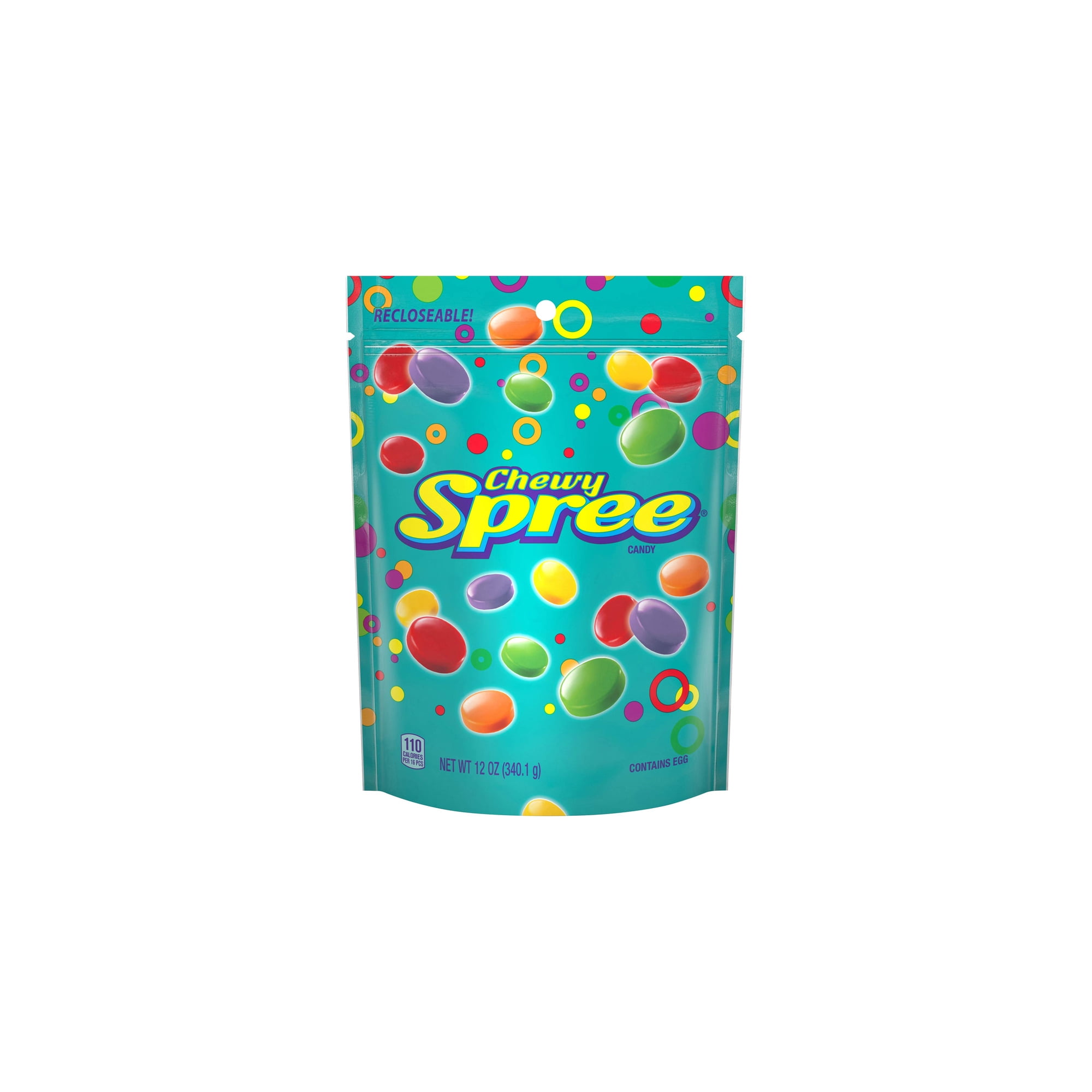 Bulk Pack Spree Chewy Candy, Fun Fruit Flavors, Stand-Up Bag (Pack of 2 ...