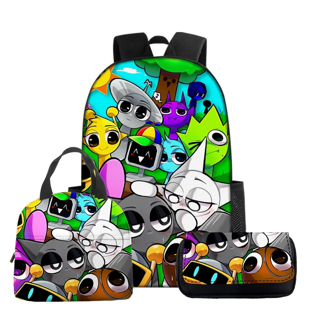 Spri-unki Bag Star Backpack 3-piece Set - Walmart.com