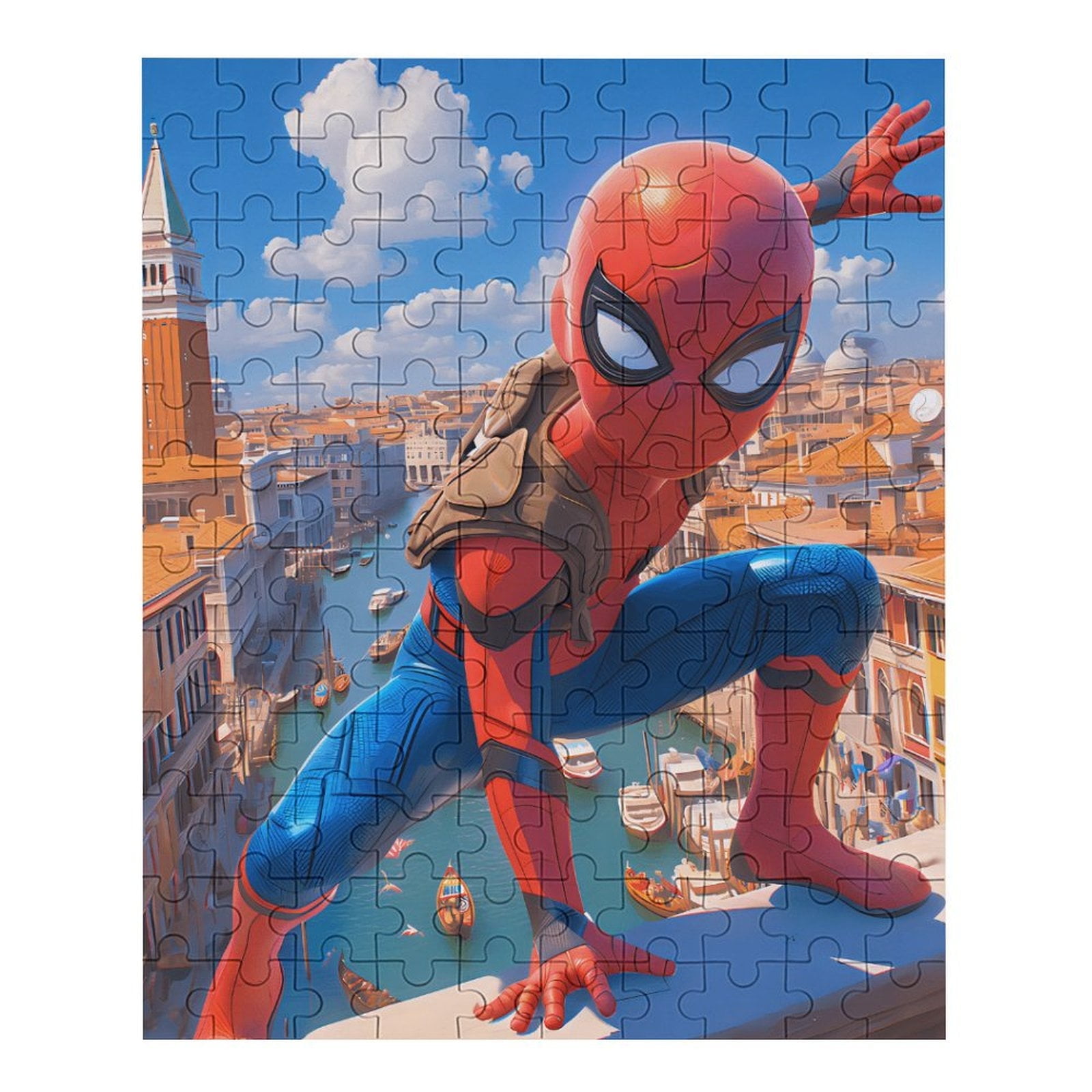 Sprider Man Christmas Jigsaw Puzzles Interlocking puzzles for kids and ...