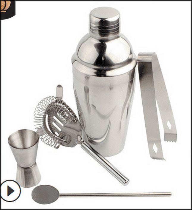 Sprifallbaby 5 Pcs Cocktail Shaker Mixer, Wine Shaker Mixer, Bartender ...