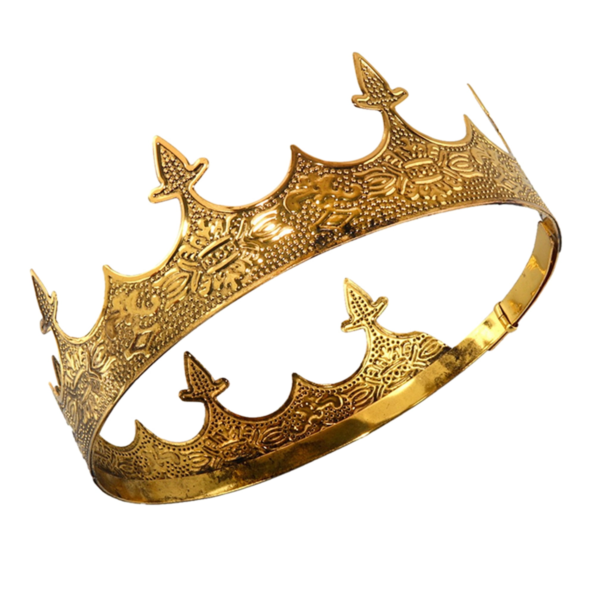 Sprifallbaby Antique King Crown Men Royal Tiara Prince Crown Halloween ...