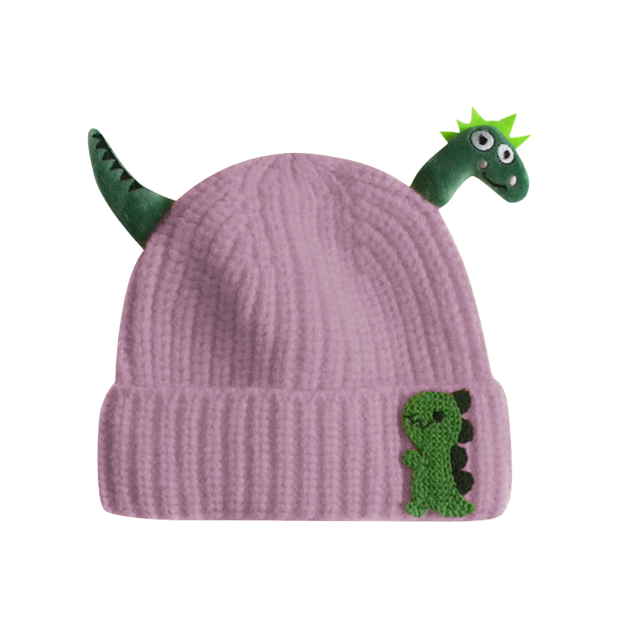 Sprifallbaby Baby Dinosaur Winter Hats, Cute Knit Beanie Warm Cap for ...