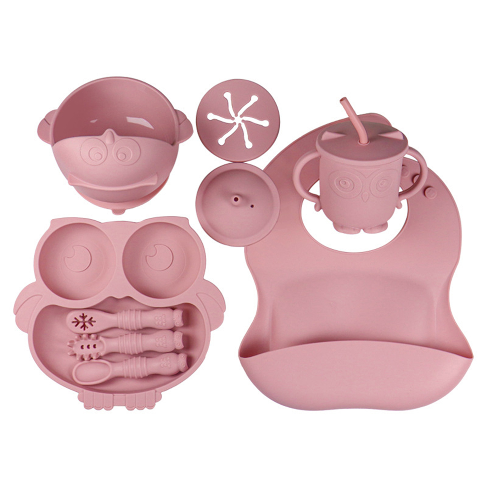 Sprifallbaby Baby Feeding Set Includes Suction Bowl and Plate, Baby ...