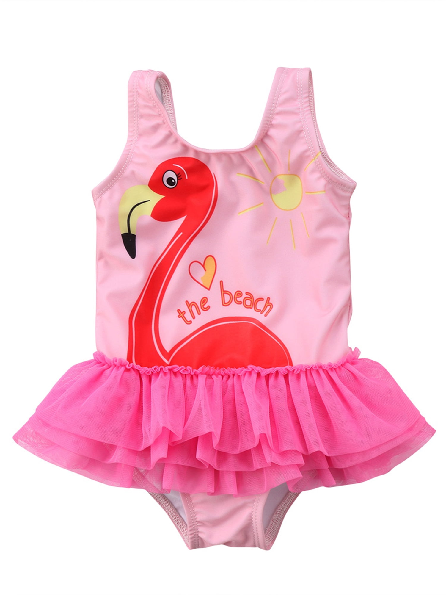 Sprifallbaby Baby Girl Swimsuits Summer Layered Ruffled umpsuit ...