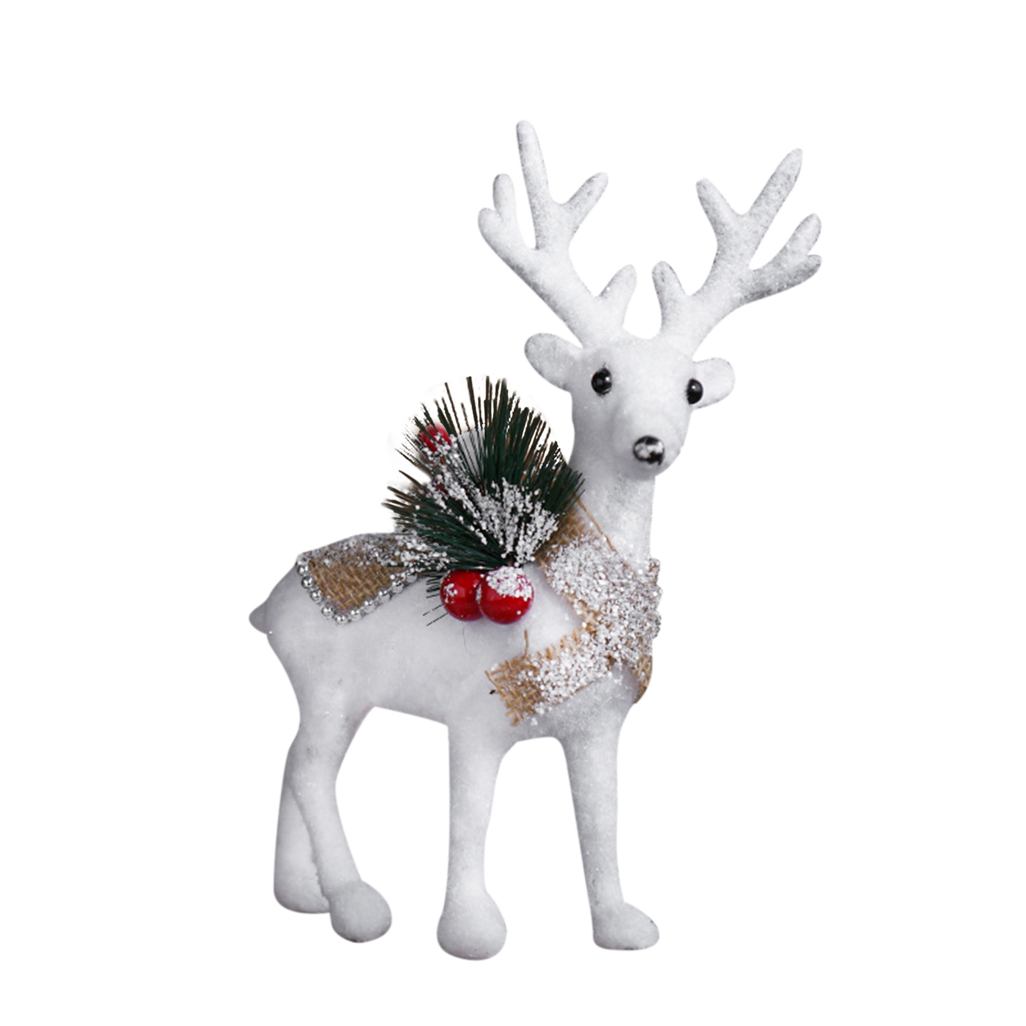 Sprifallbaby Christmas Reindeer Home Ornament, Cute Desk Ornament ...
