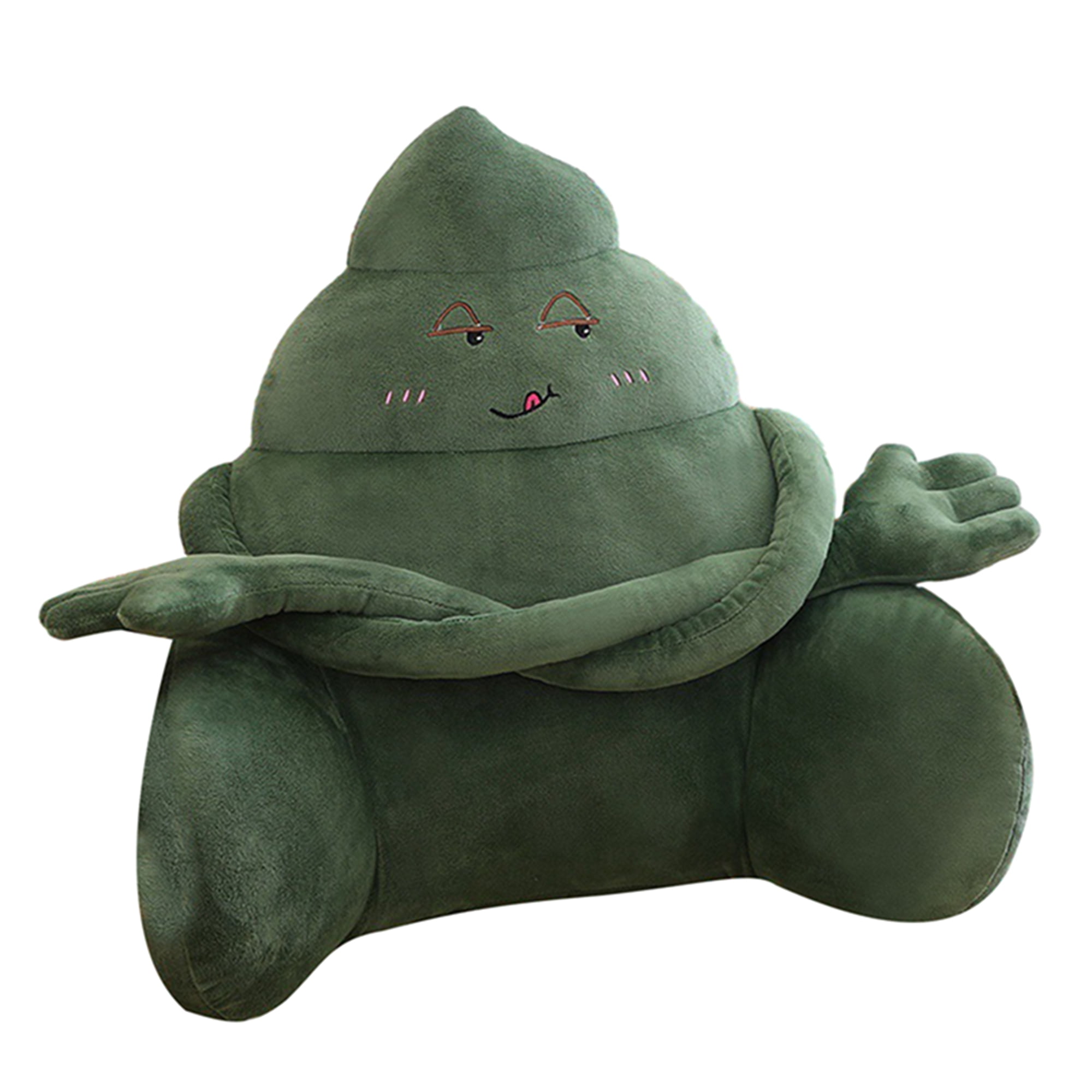 Sprifallbaby Cute Santa Snowman Poop Lumbar Pillows, Christmas Stuffed ...