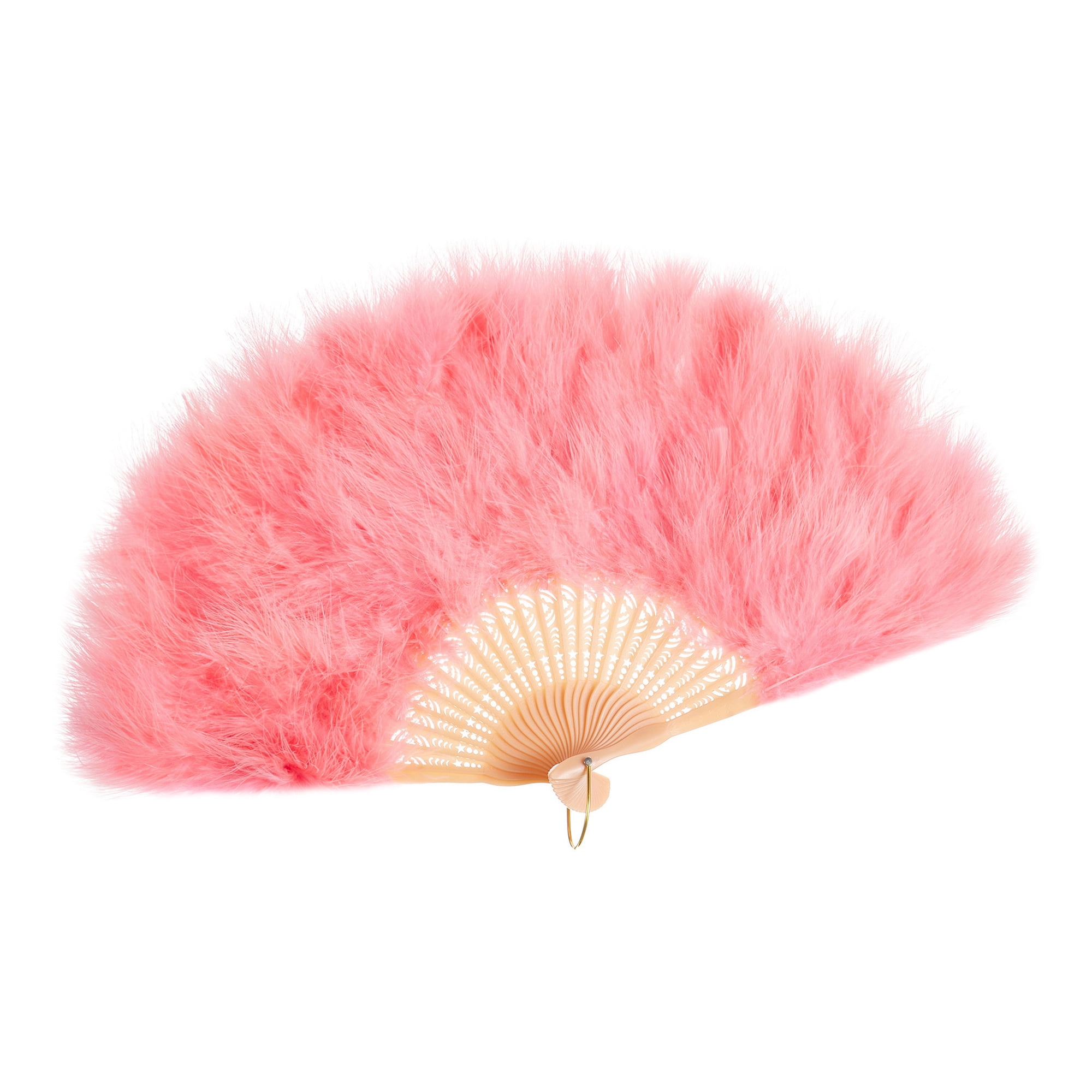 Sprifallbaby Feather Fan, 1920s Vintage Foldable Fan, Lightweight ...