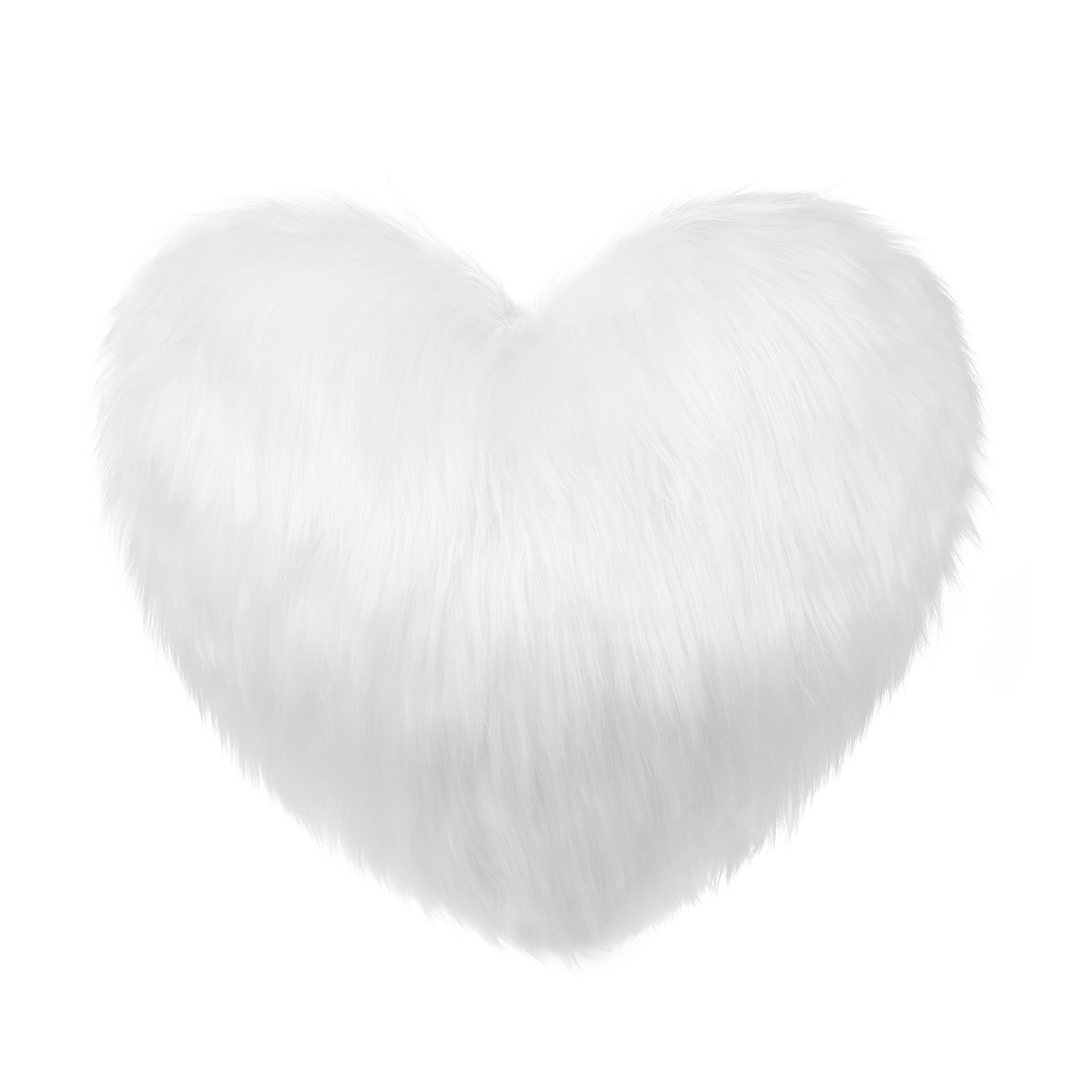 Sprifallbaby Fluffy Heart Shape Pillows, Super Soft Heart Shaped Throw ...