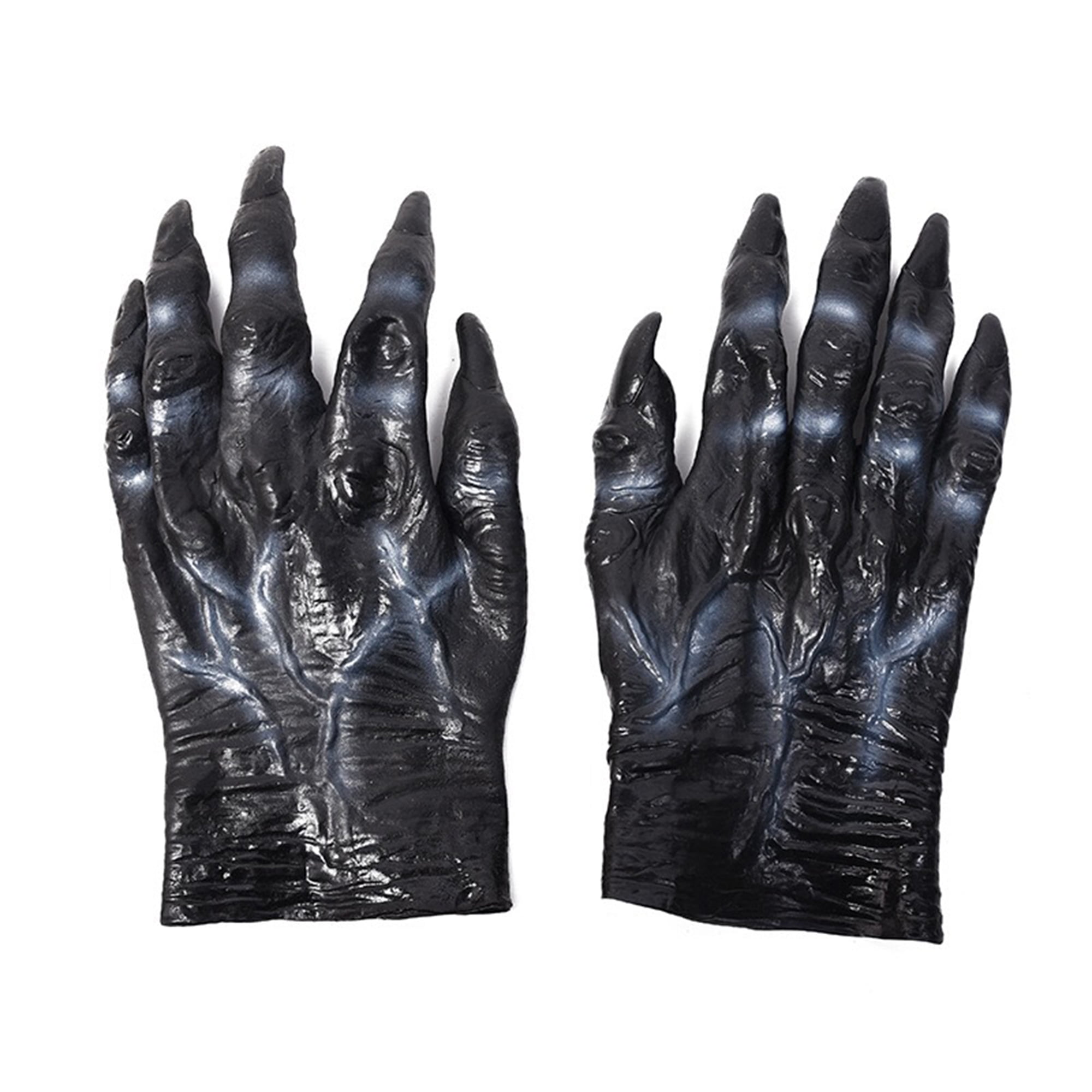 Sprifallbaby Halloween Claw Gloves, Bloody Zombie Gloves Alien Gloves ...