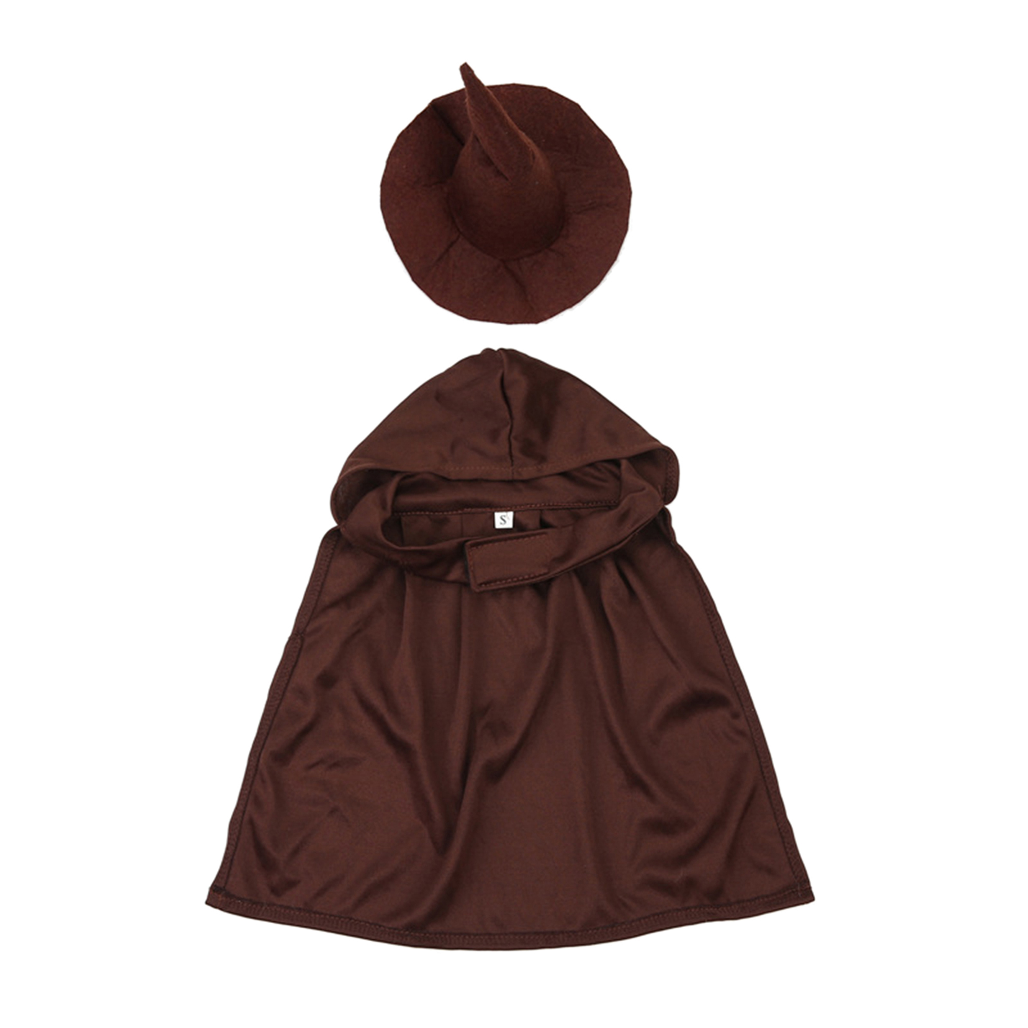 Sprifallbaby Halloween Dogs Cape Wizards Cloak with Hat Puppy Cosplay ...