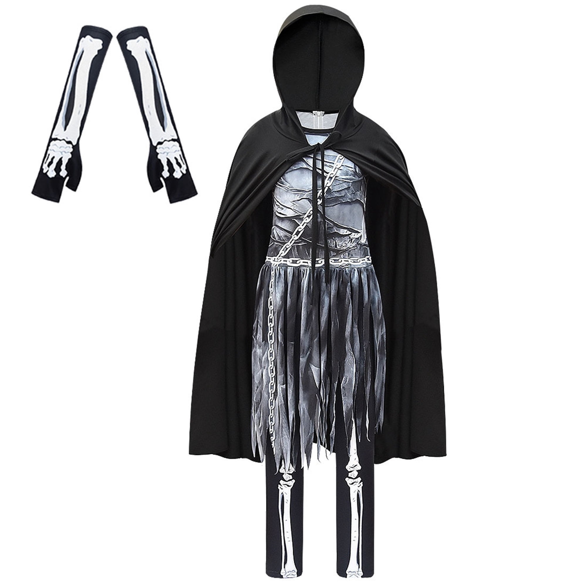 Sprifallbaby Kids Halloween Death Doctor Costume 3D Print Jumpsuit with ...