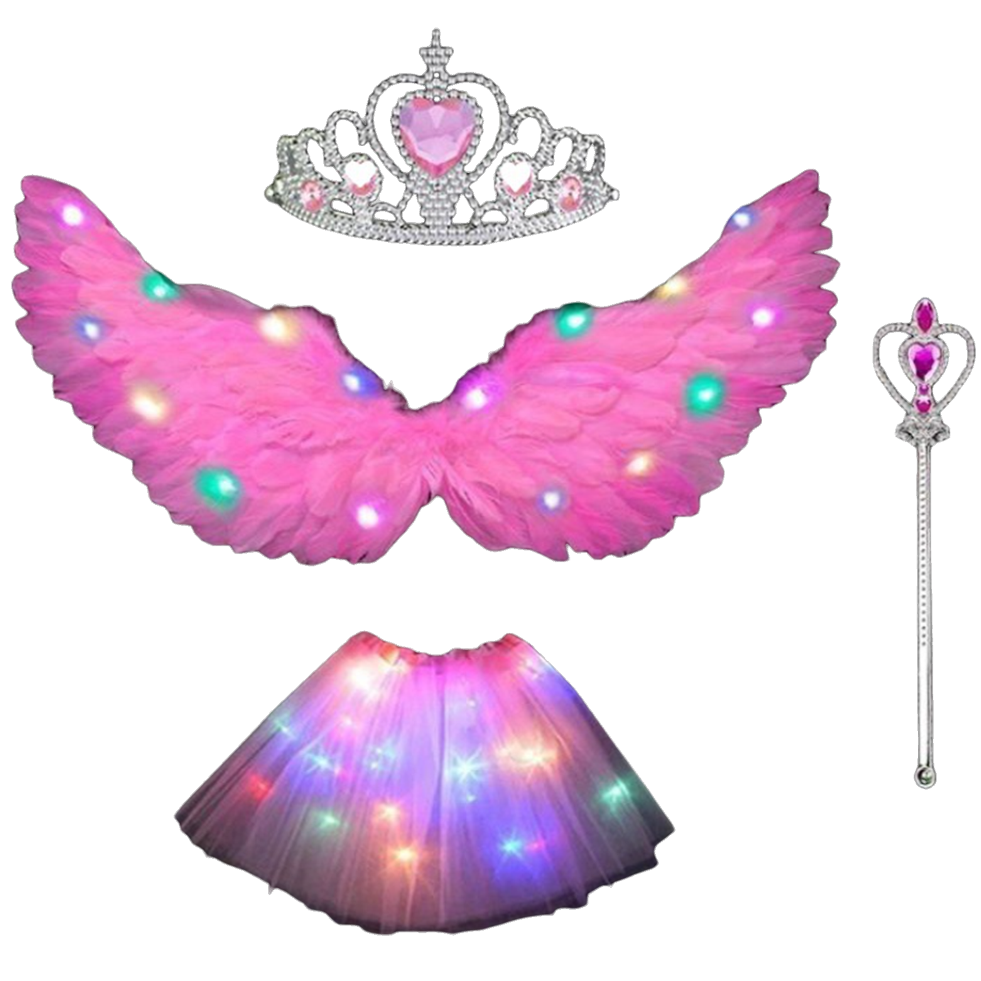 Sprifallbaby Luminous Fairy Wings Butterfly Wings for Girls Women ...