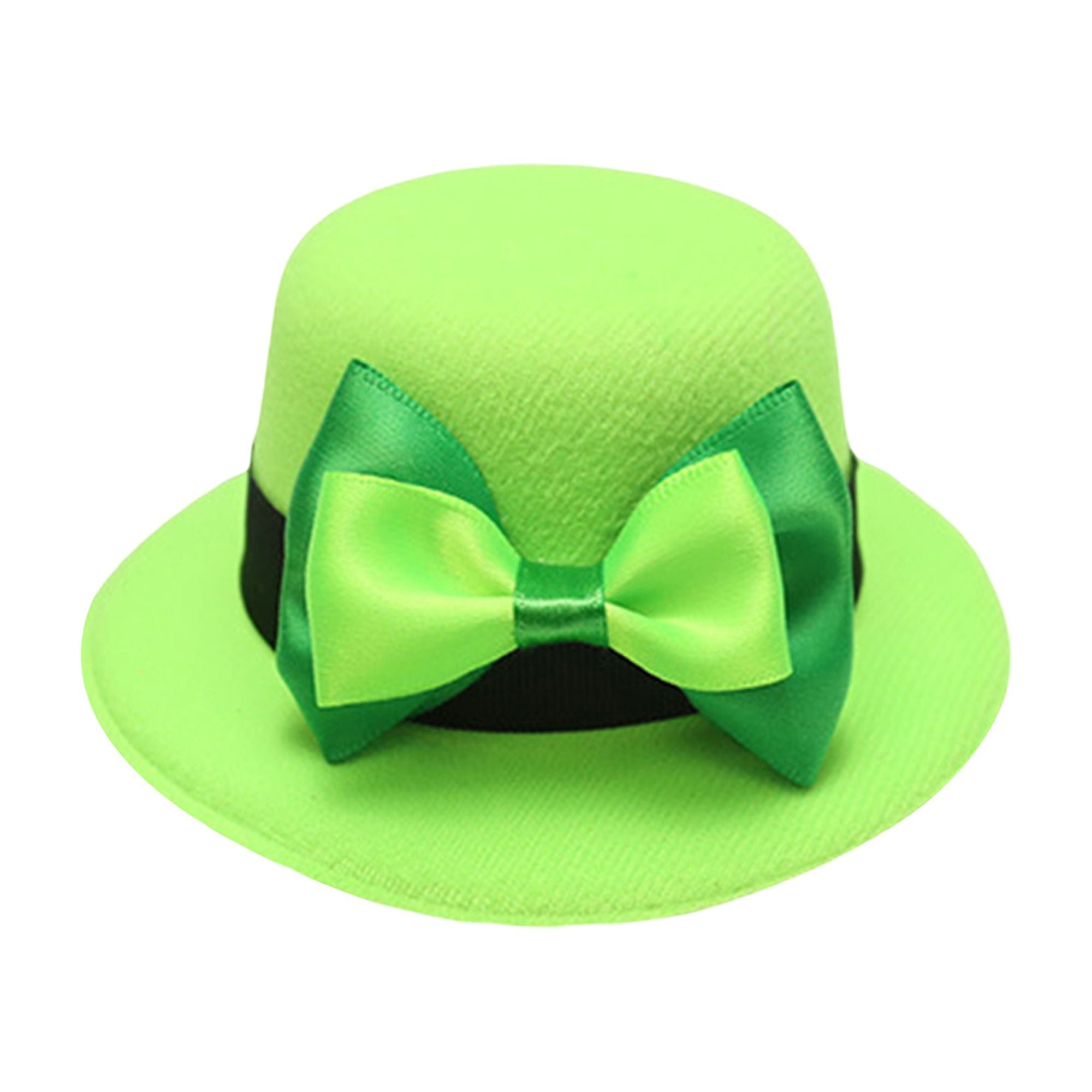 Sprifallbaby Mini Leprechaun Hats, Green Top Hats, Shamrock Party Hats ...