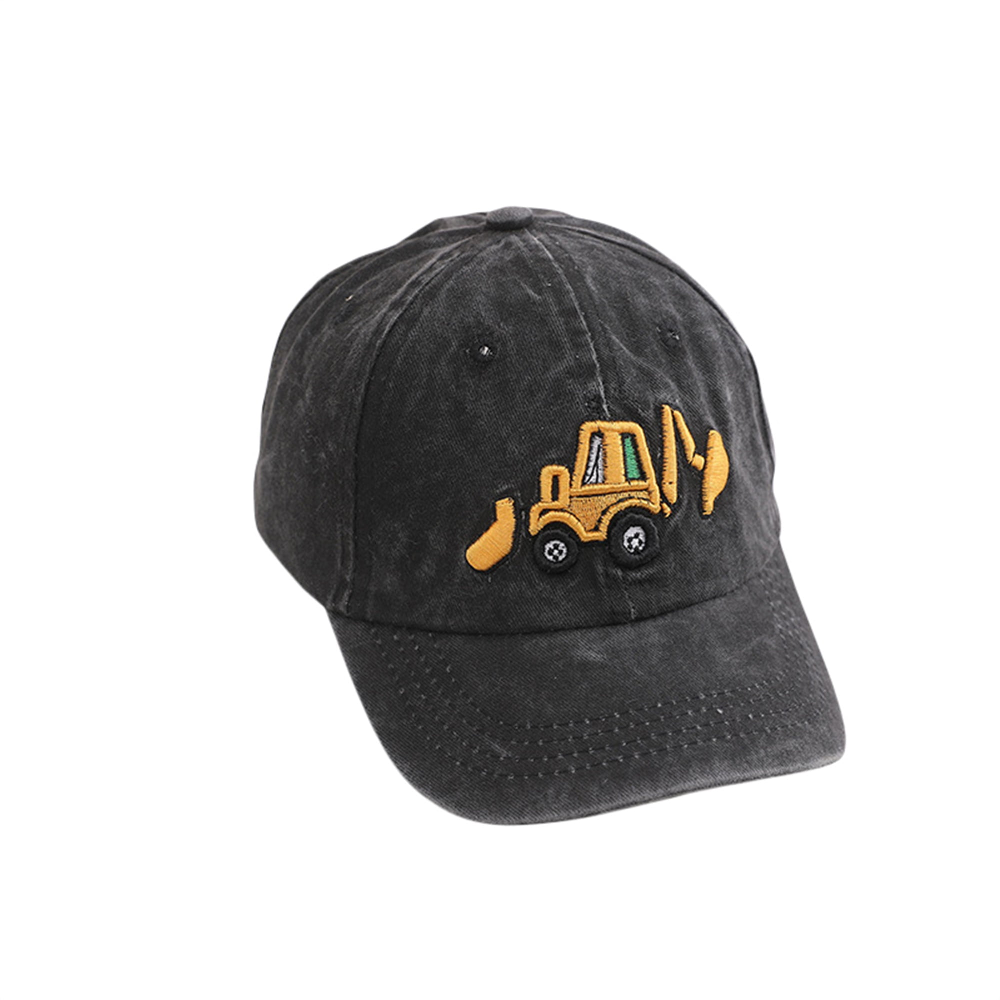 Sprifallbaby Toddler Excavator Baseball Hat, Embroidery Adjustable Kids ...