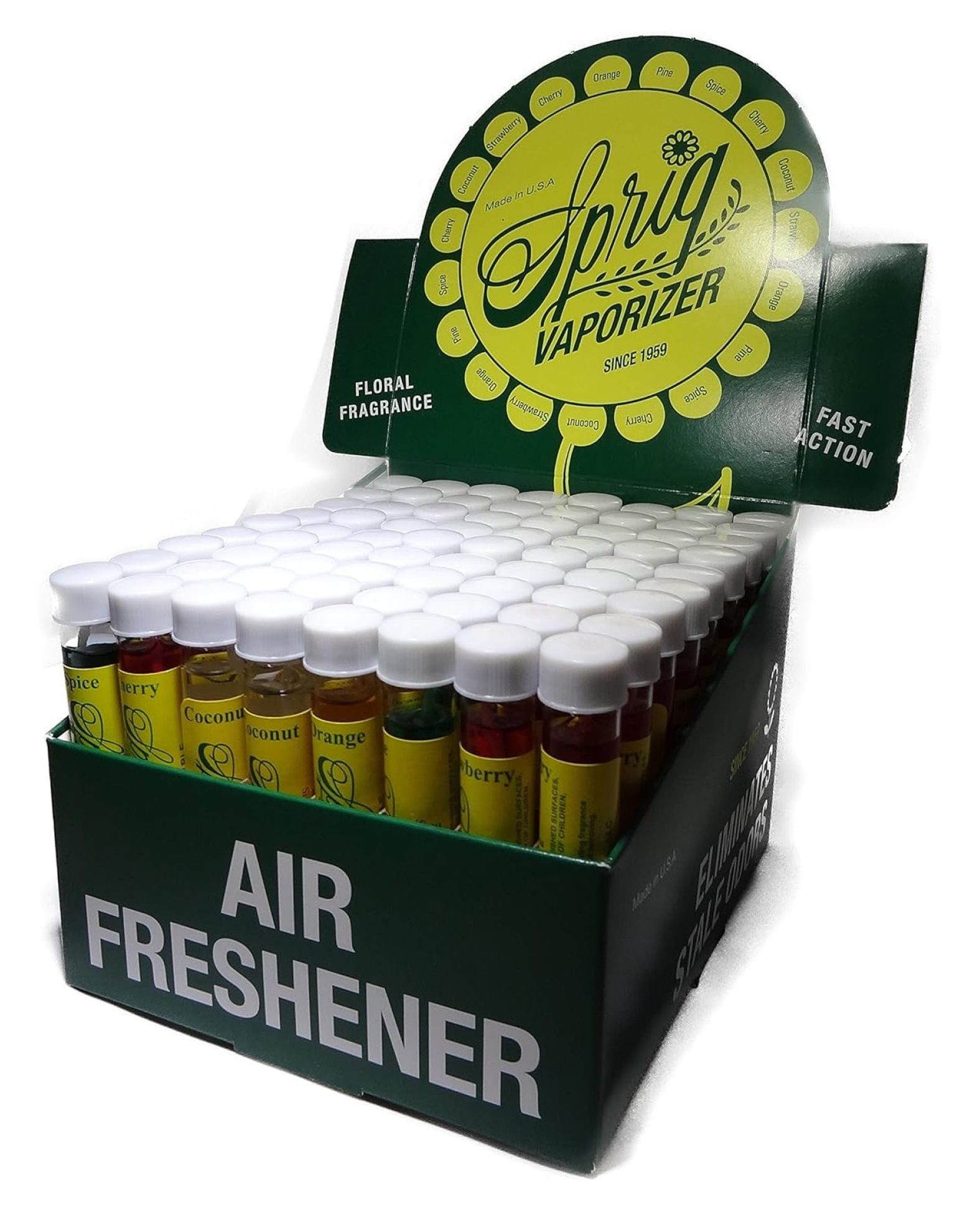 Sprig Air Freshener 72pc All Spice Scent - Walmart.com