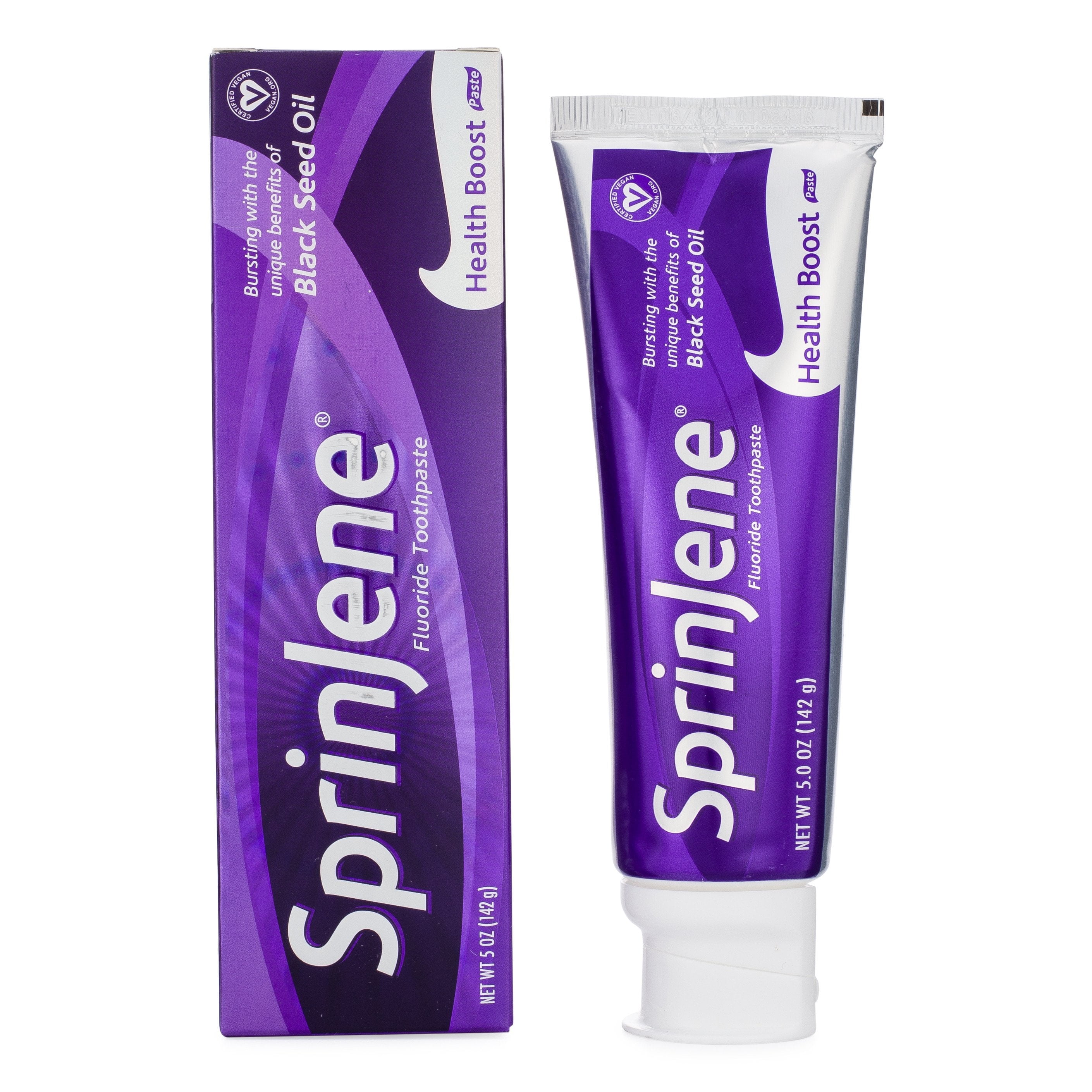 SprinJene Natural Original Fluoride Phthalate-Free, Vegan, Anticavity ...