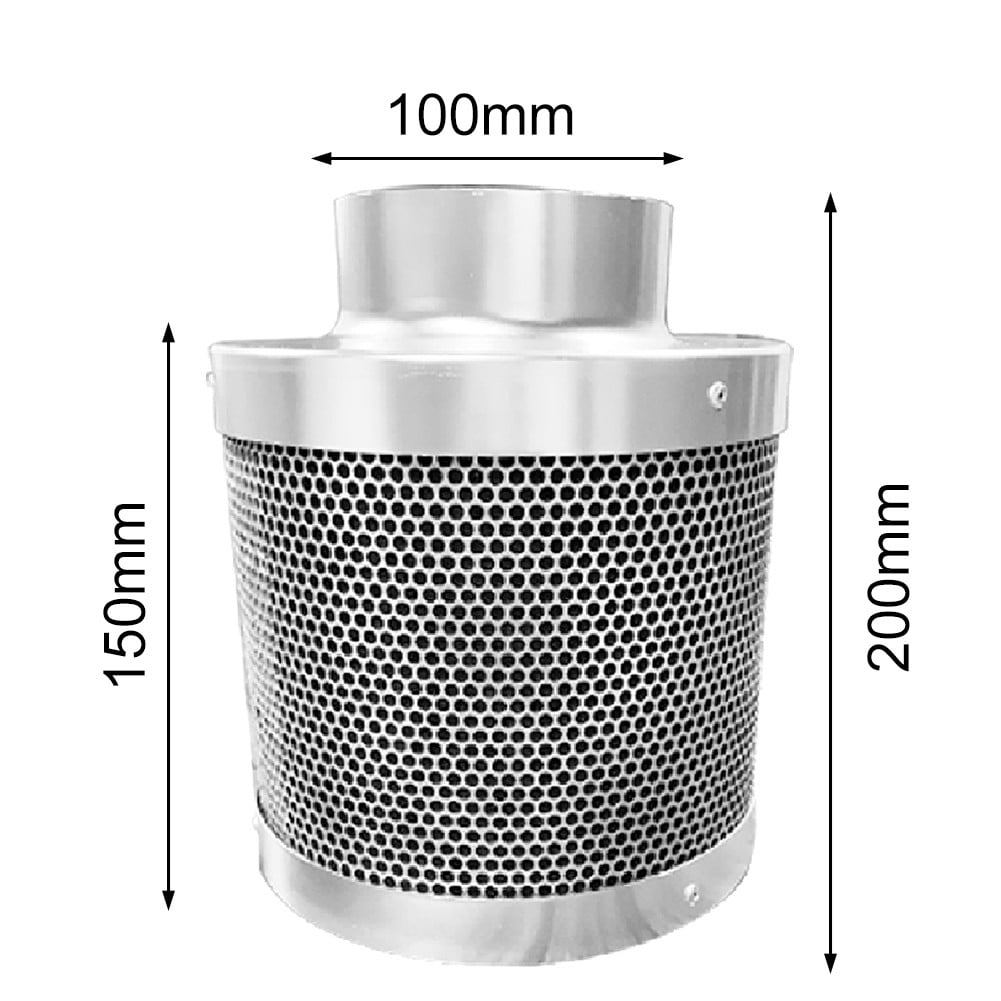 Spring Activated Carbon Filter 100 mm with Lightweight Design for ...