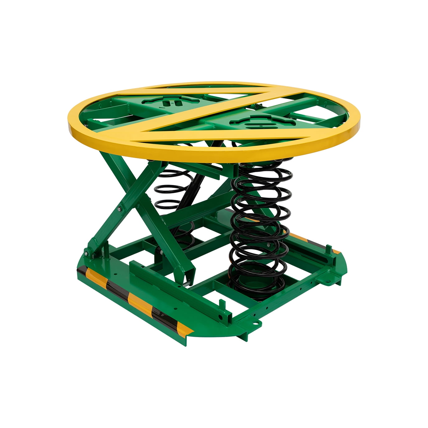 Spring-Actuated Pallet Carousel Skid Positioner, Pallet Level Loader ...