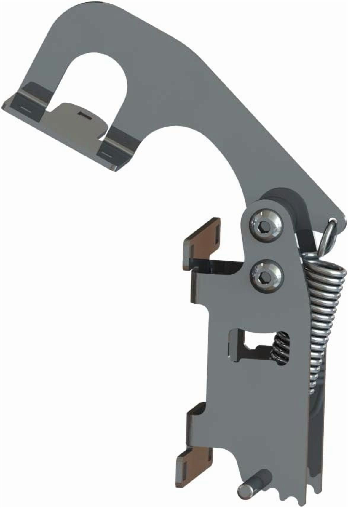 Spring Assisted UDS Lid Hinge for 55 gallon Stainless Steel Drum Smoker ...