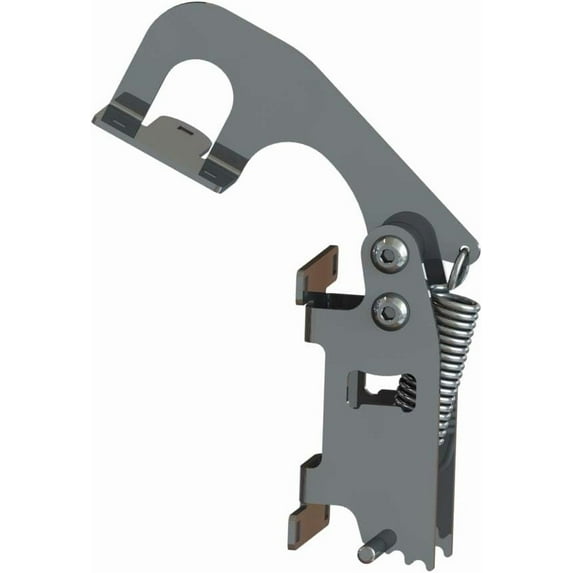 Spring Assisted UDS Lid Hinge for 55 gallon Stainless Steel Drum Smoker ...