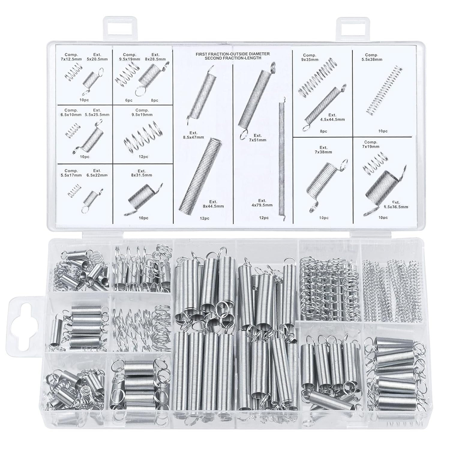 Spring Assortment Set Essential Hardware, For Electronics And Measuring ...