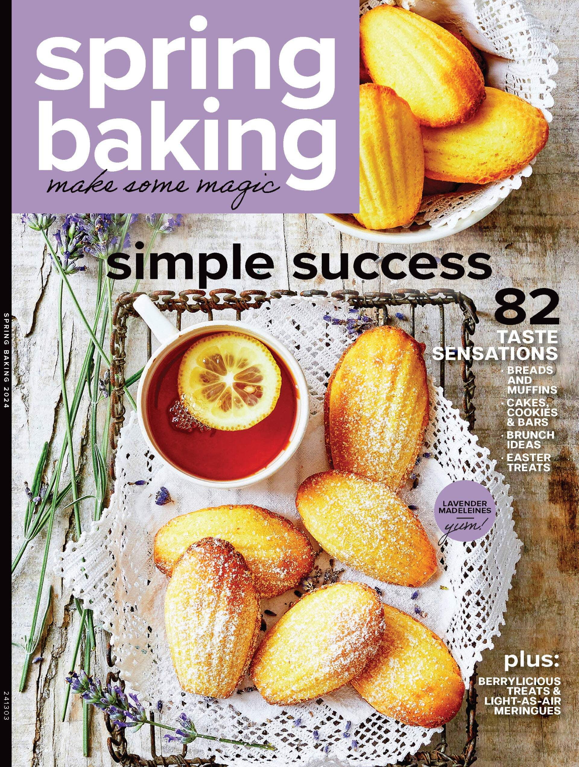 Spring Baking - 82 Recipes, Breads, Muffins, Brunch Ideas, Desserts, Cakes, Cookies, Bars ...
