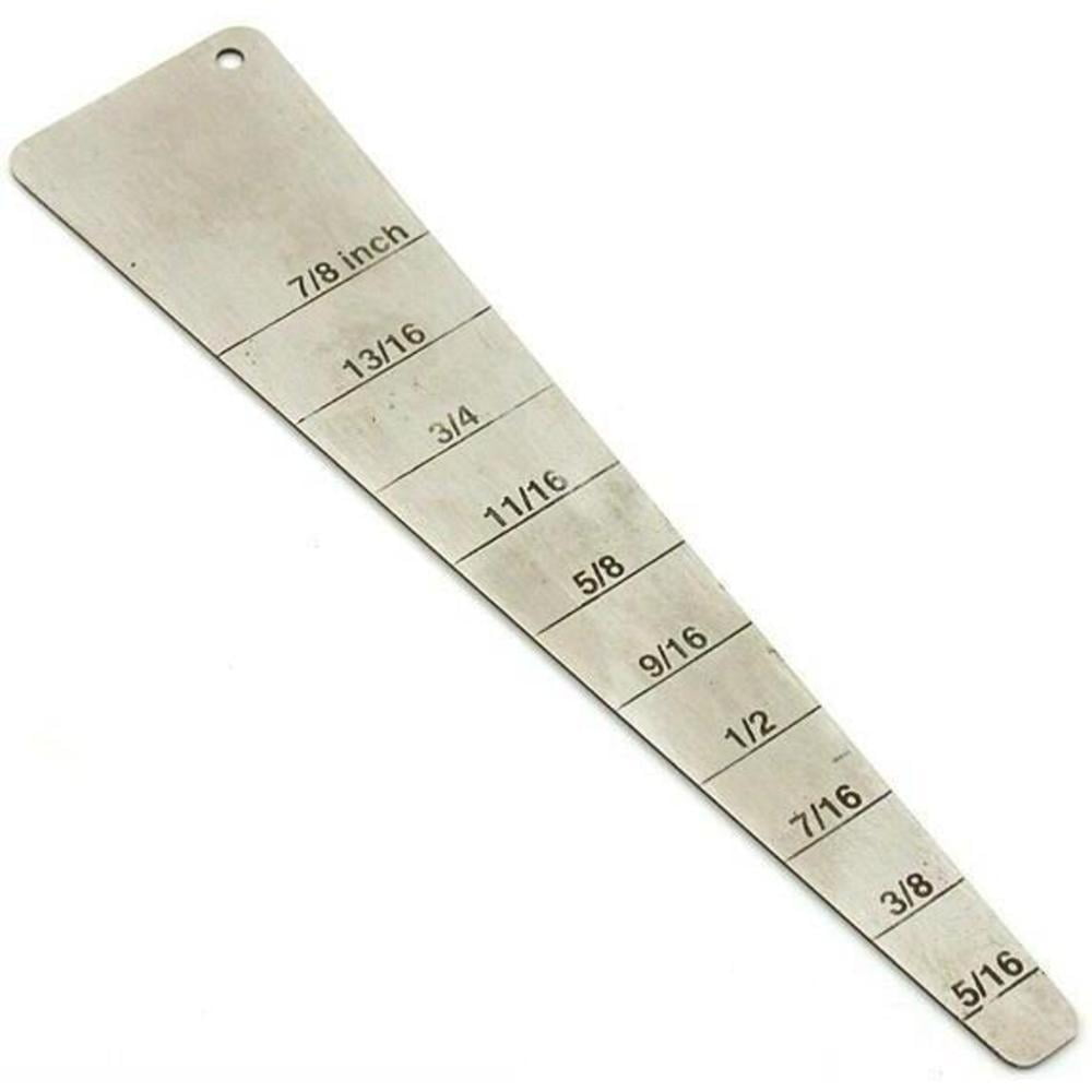 Spring Bar Measuring Gauge Watch Band Link MM Inch Tool - Walmart.com