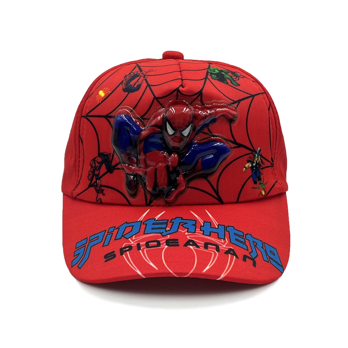 Spring Baseball Cap Cartoon Spider-Man Boys and Girls Cap - Walmart.com