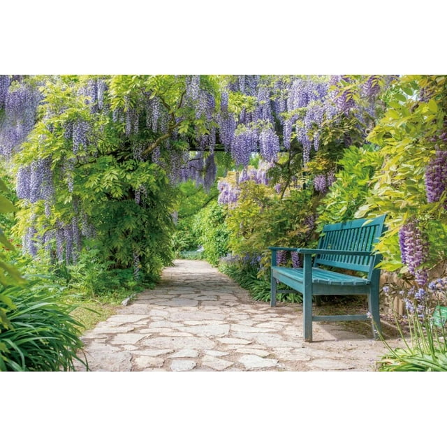 Spring Beautiful Garden Photography Backdrop Vintage Architecture ...