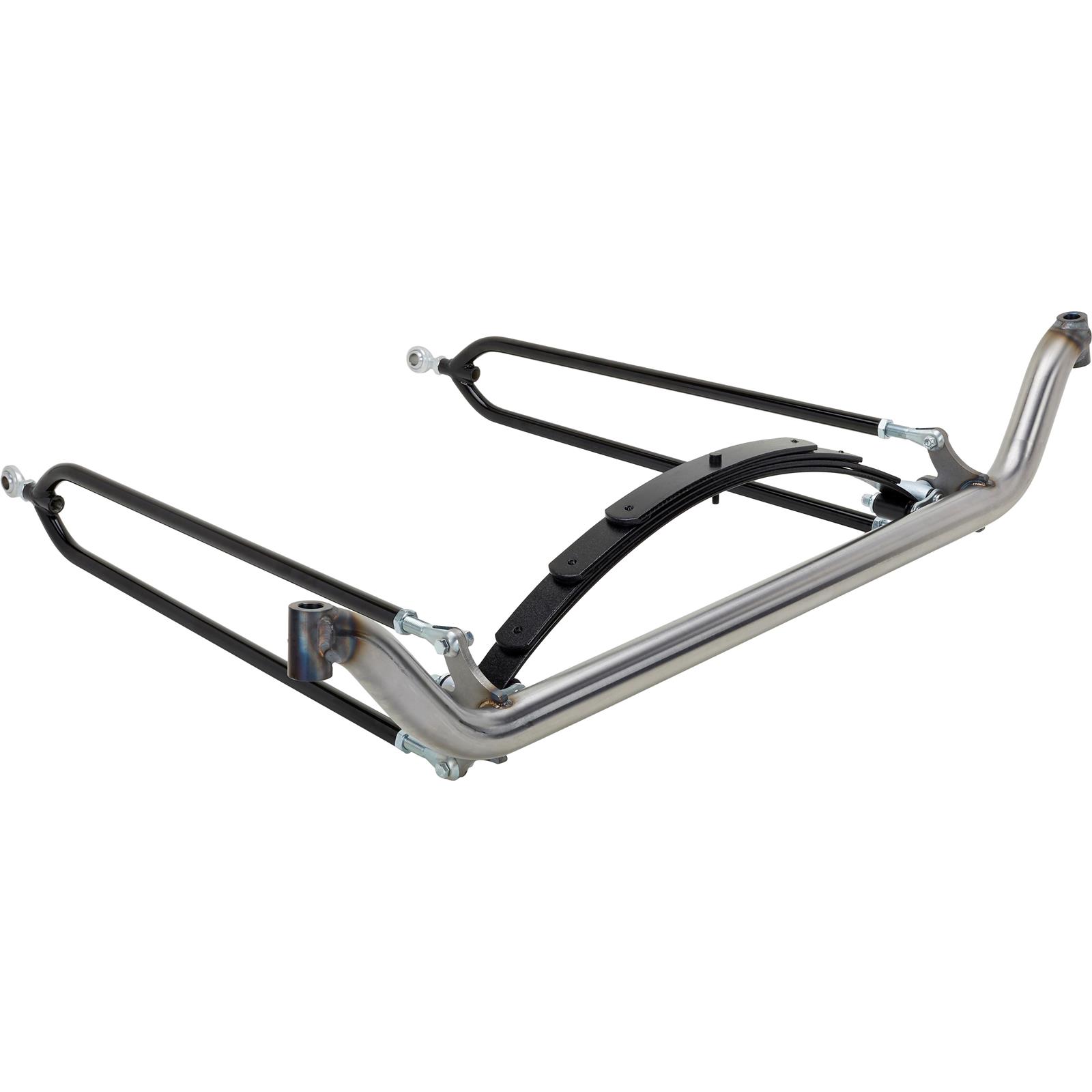 Spring-Behind 6 Inch Drop Tube Axle Front End, Plain, Compatible with ...