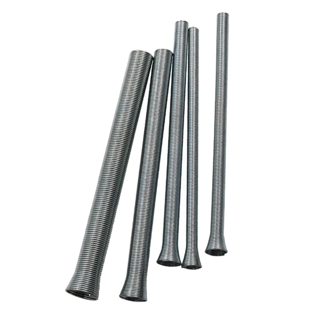 Spring Bender Set of 5pcs Tube Bending Tool 1/4" 5/16" 3/8" 1/2" 5/8 ...