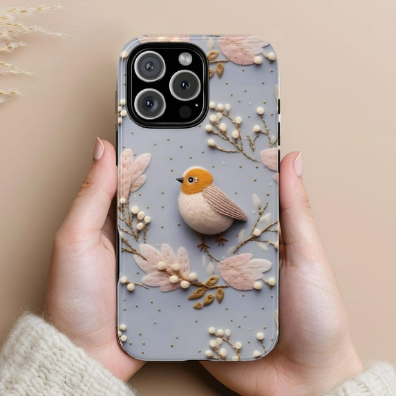 Spring Bird Phone Case with MagSafe and Non-MagSafe Options for iPhone ...