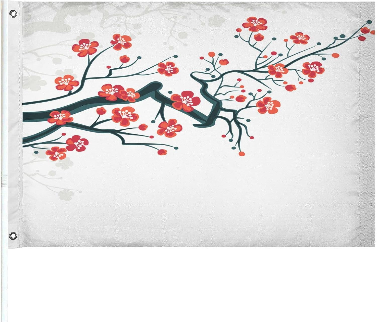 Spring Blossoms Flowers Flag Outdoor Garden Flag for Outside Funny ...